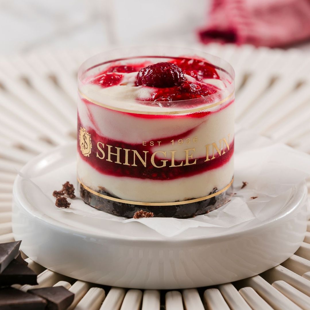 Raspberry Ripple Cheesecake - Shingle Inn